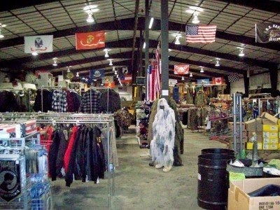 Are there any real military surplus stores near you? > General ...